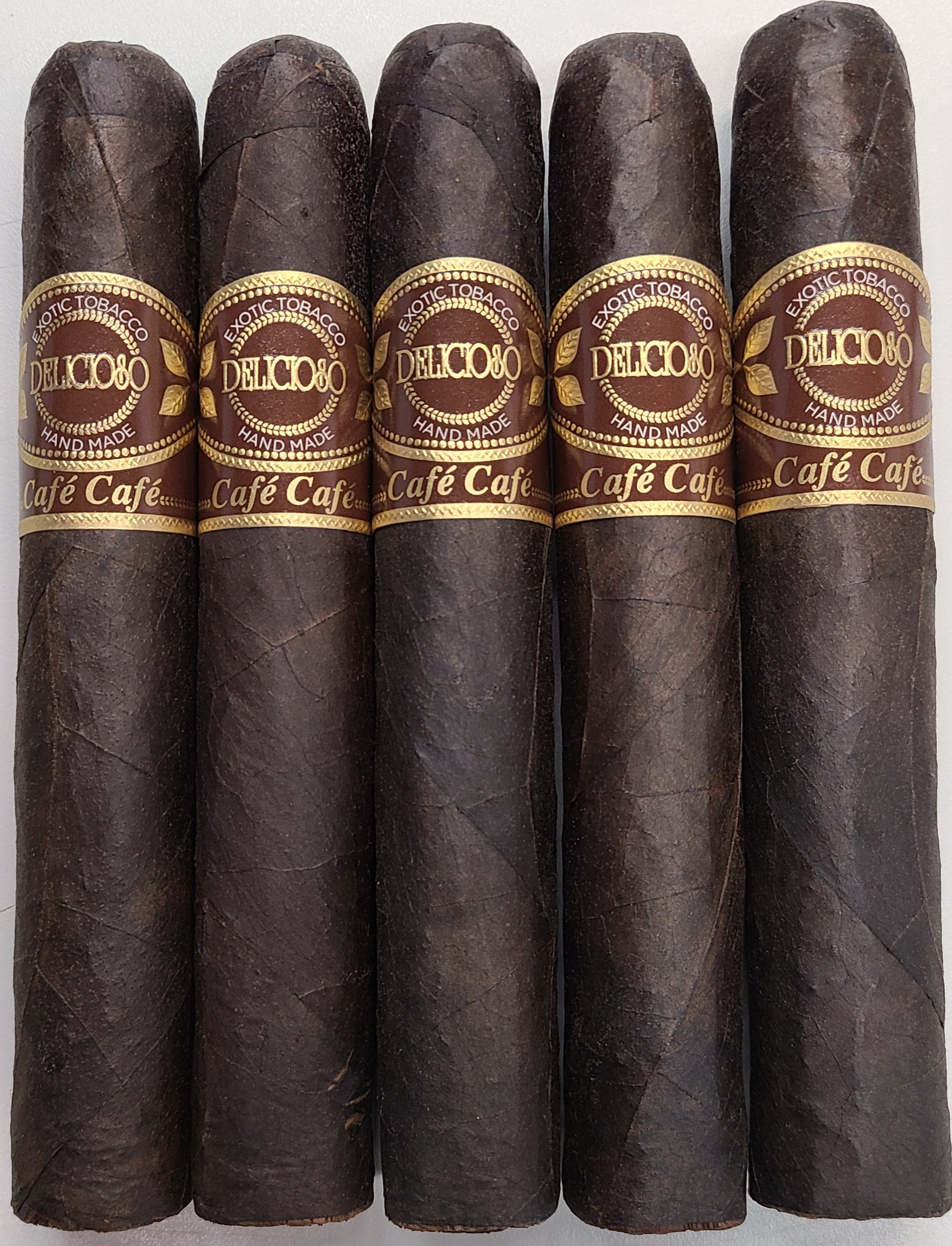 SJ Cigars: Delicioso Cabinet Selection Espresso Gigante 5 Piece Sampler