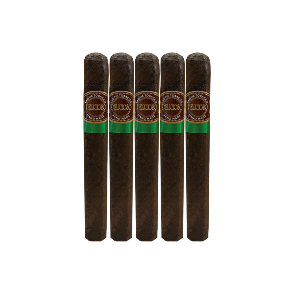 SJ Cigars: Delicioso D Squared Box Pressed Alpine Mint Chocolate 5 Pack